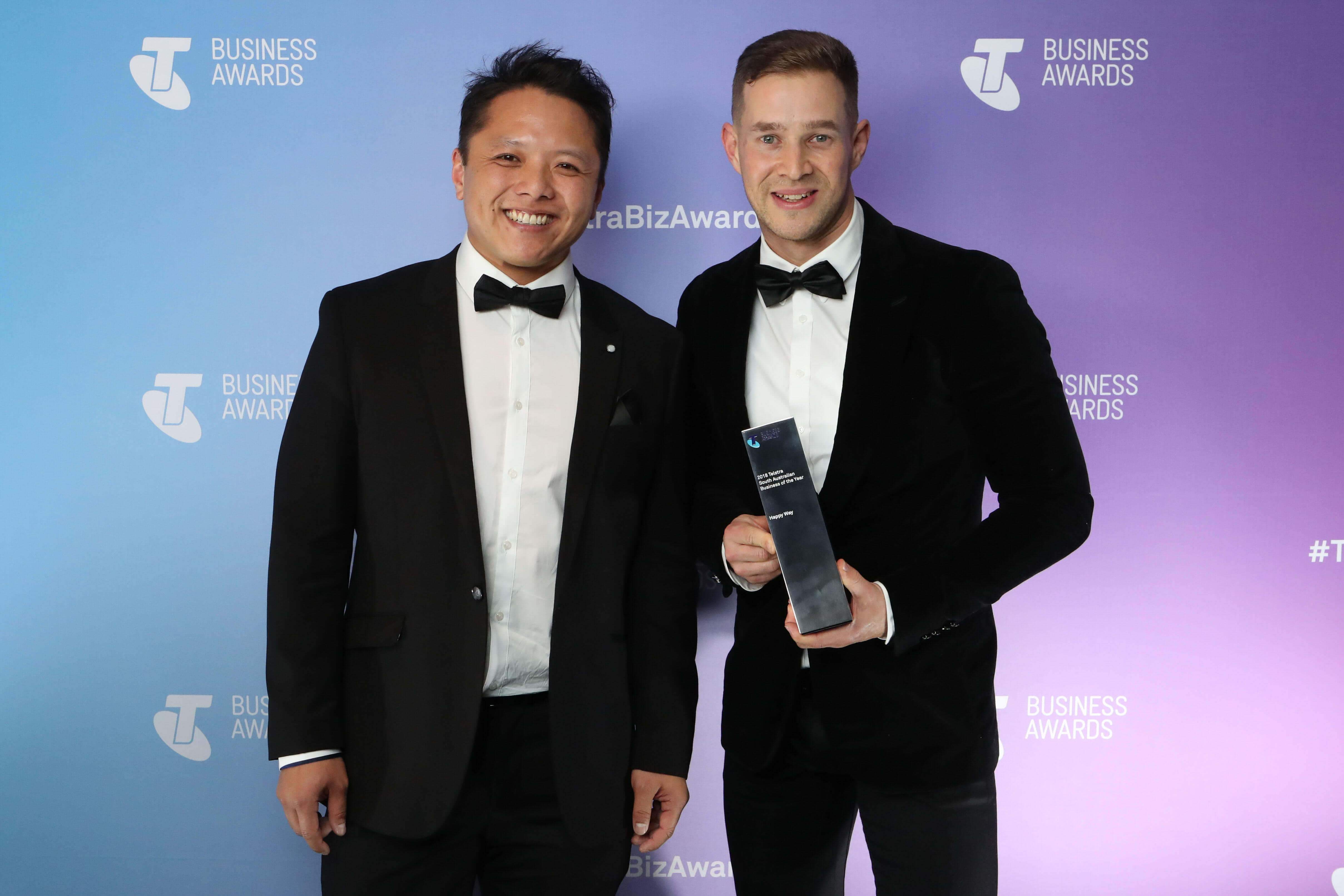Business of the Year! SA Telstra Business Awards | Happy Way