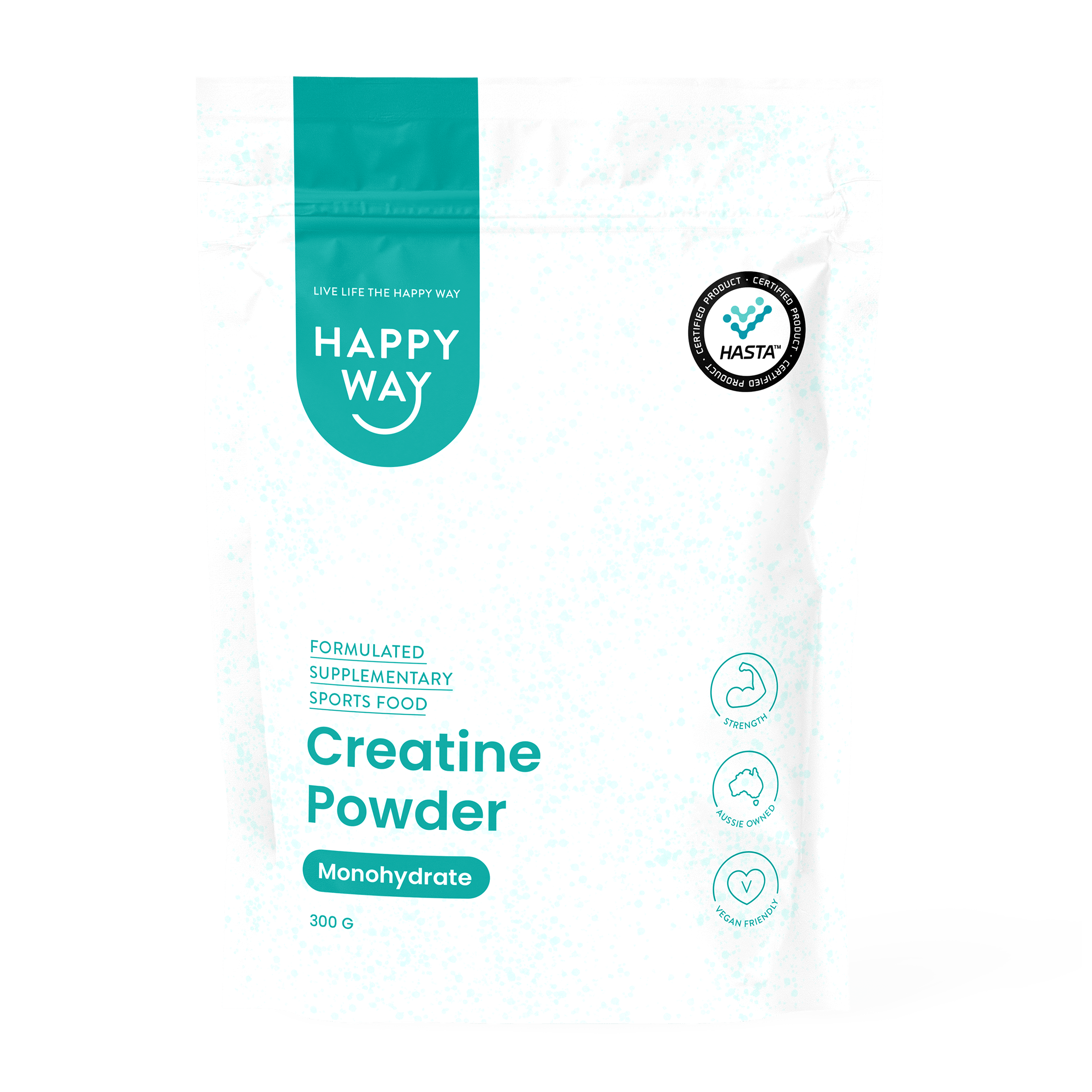 Creatine Powder | Flavourless (300g) | Monohydrate Creatine Supplement