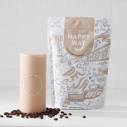 Best Coffee Flavoured Protein Powder and Shake | Happy Way