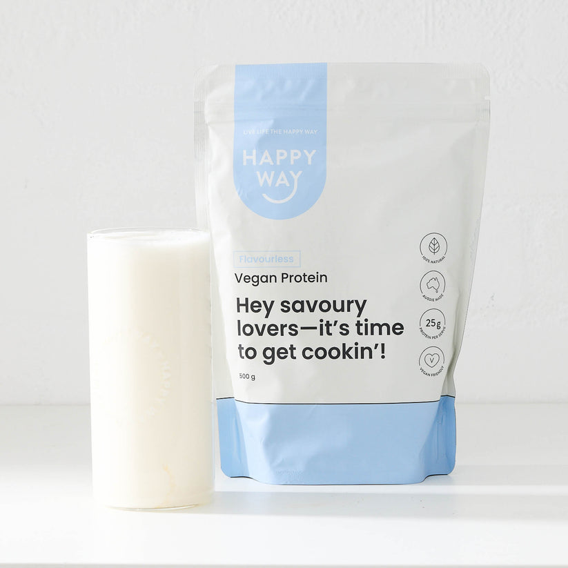 Flavourless Vegan Protein Powder 500g | Happy way