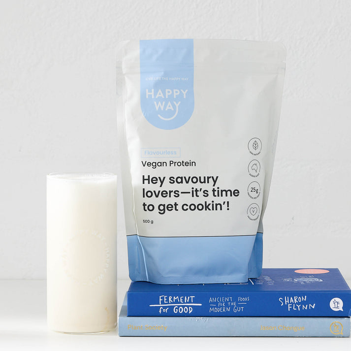 Flavourless Vegan Protein Powder 500g | Happy way