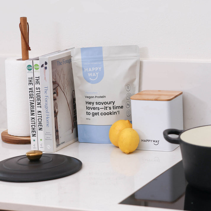 Flavourless Vegan Protein Powder 500g | Happy way