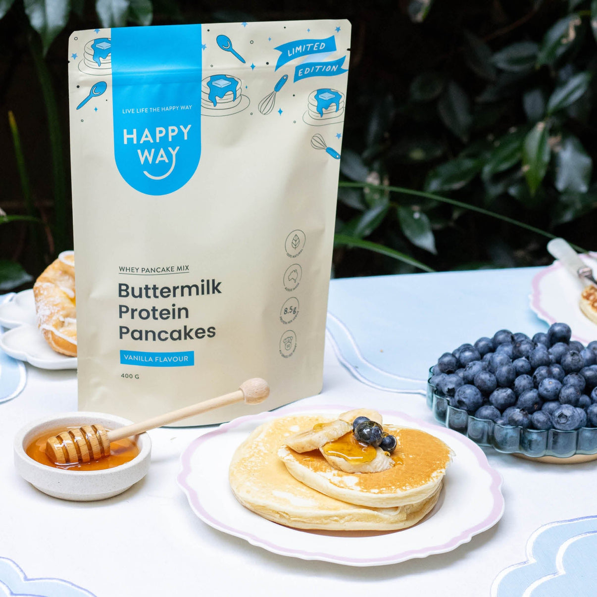 Happy Way Buttermilk Vanilla Pancake (400g)