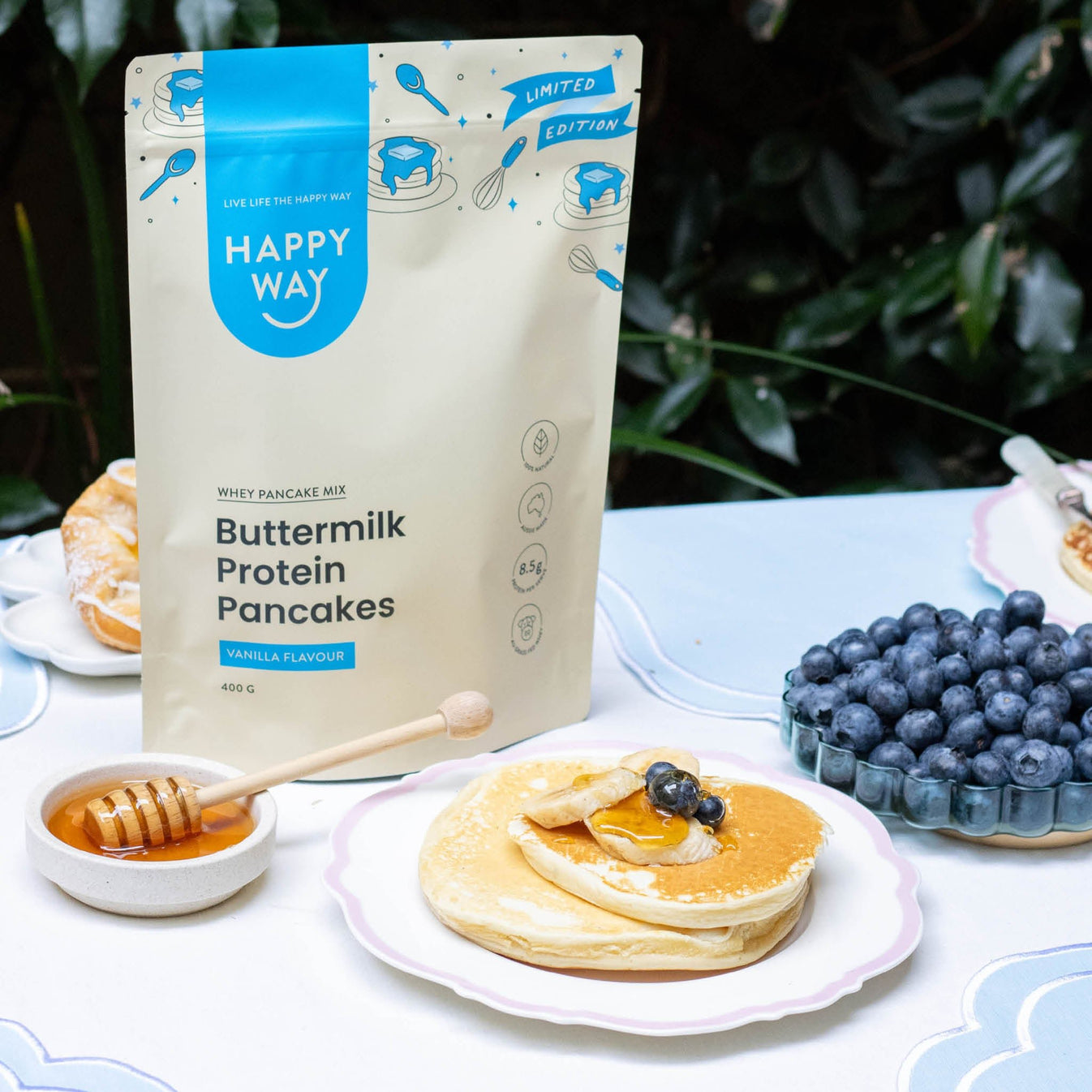 Happy Way Buttermilk Vanilla Pancake (400g)