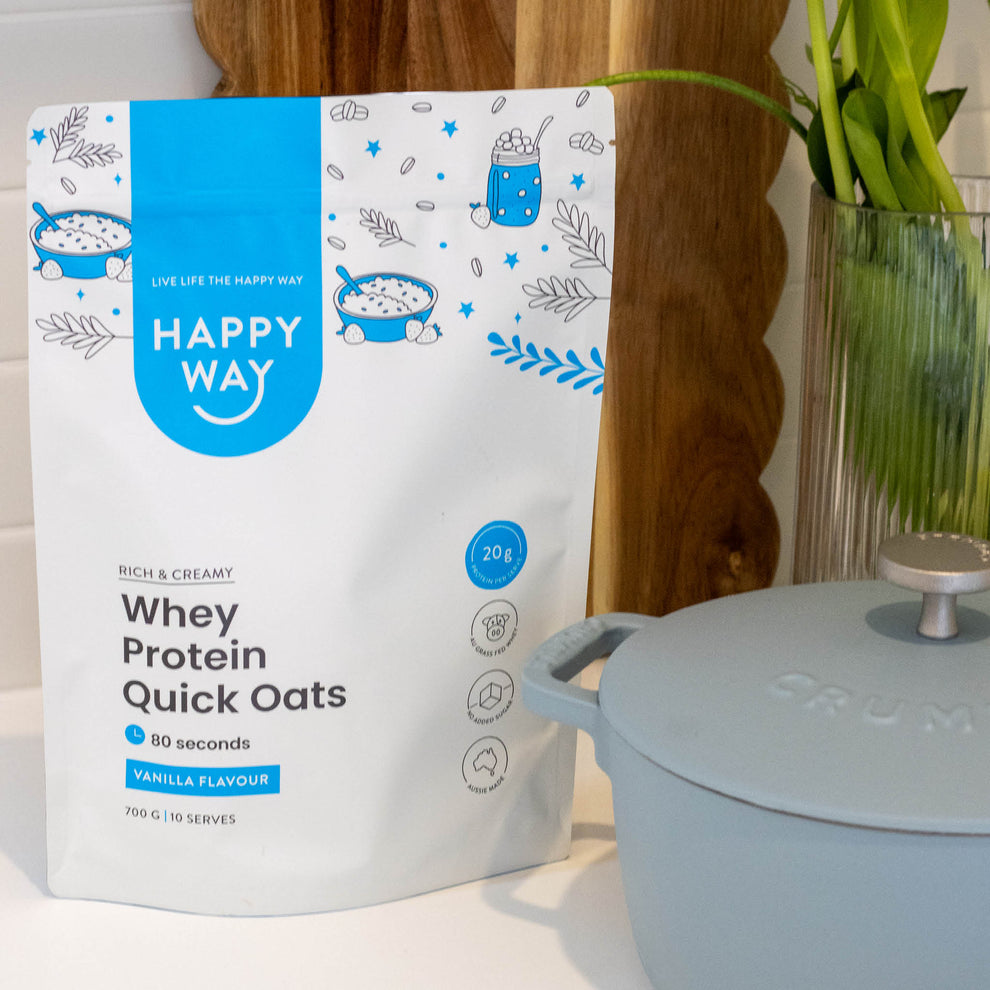 Happy Way Vanilla Whey Protein Quick Oats (700g)