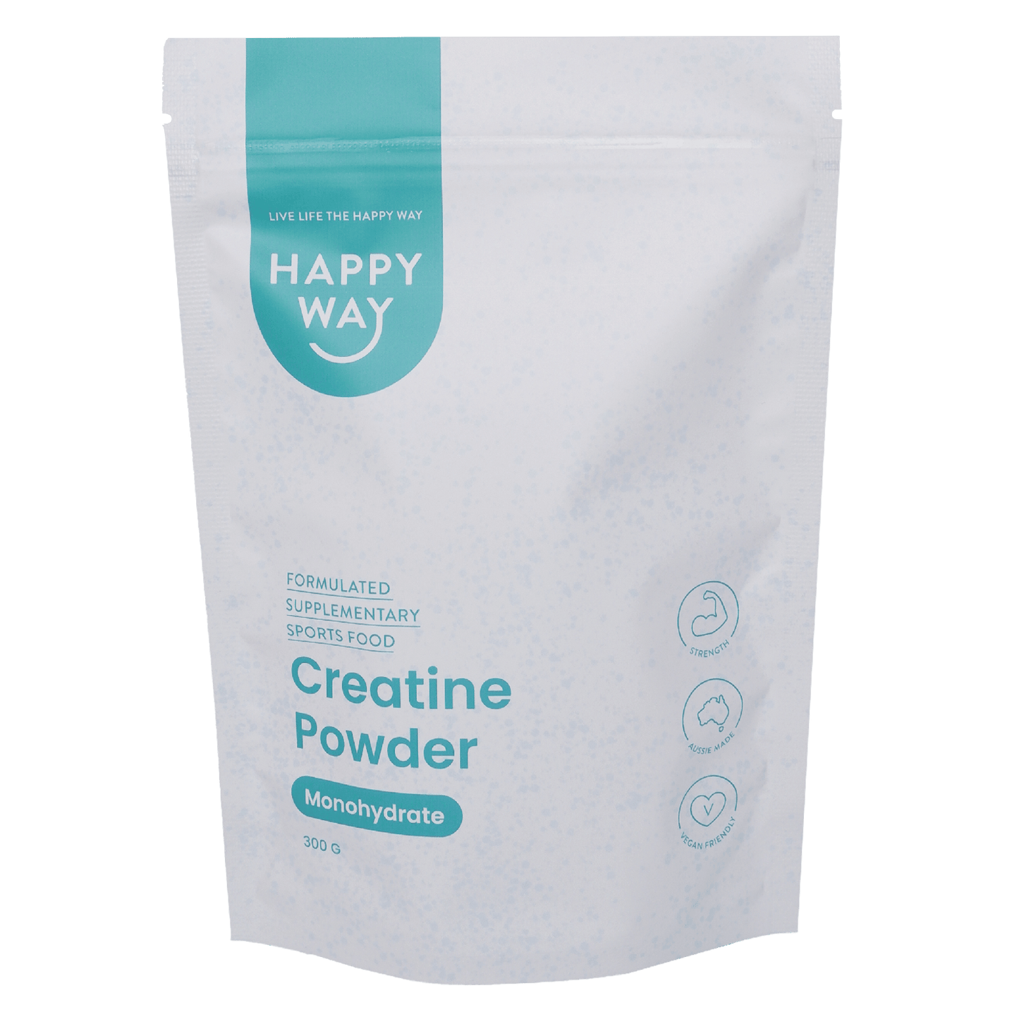 Creatine Powder | Flavourless (300g) | Happy Way